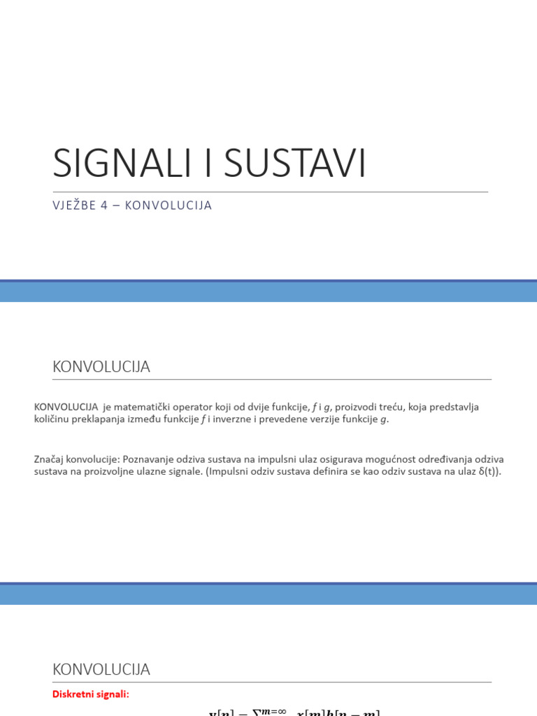 VJ-4-Konvolucija | PDF