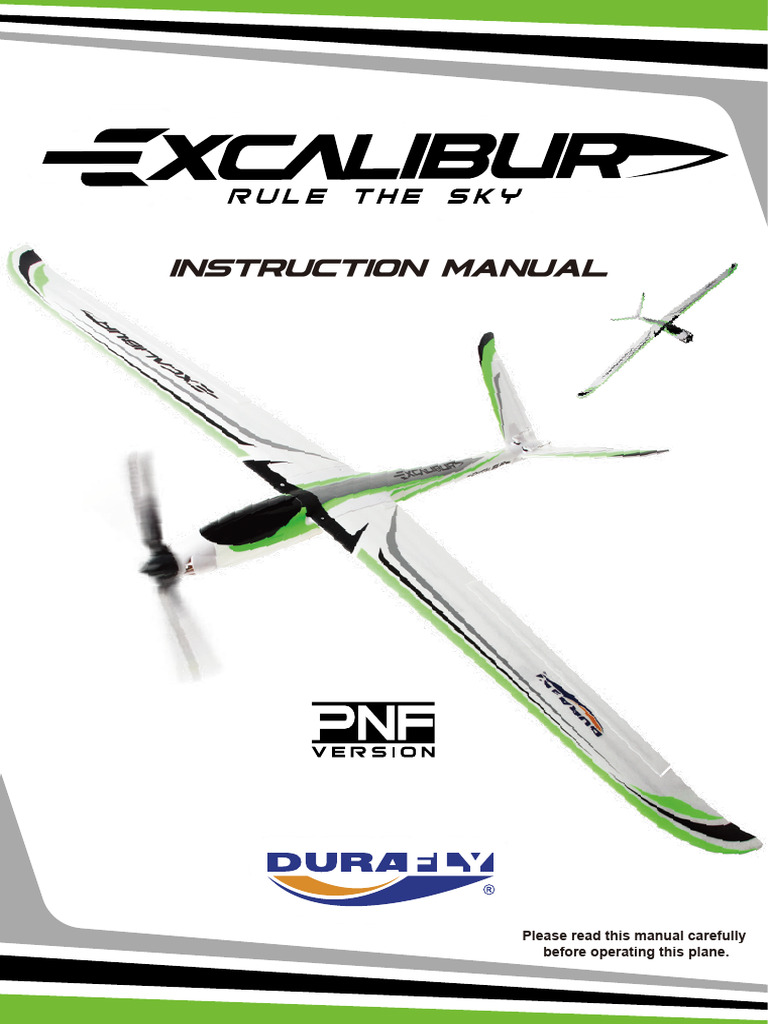 Excalibur | PDF | Propeller | Flight Control Surfaces