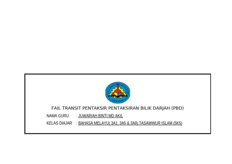Cover Fail Transit PBD Guru | PDF