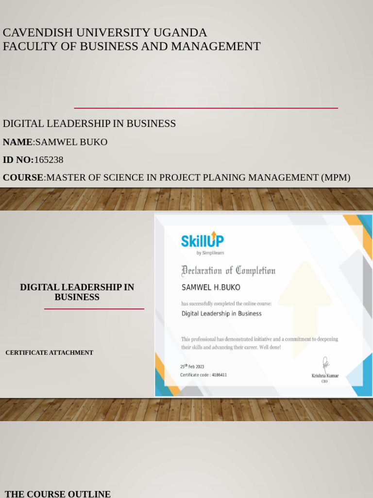 Business Leadership in Business | PDF | Leadership | Disciplines