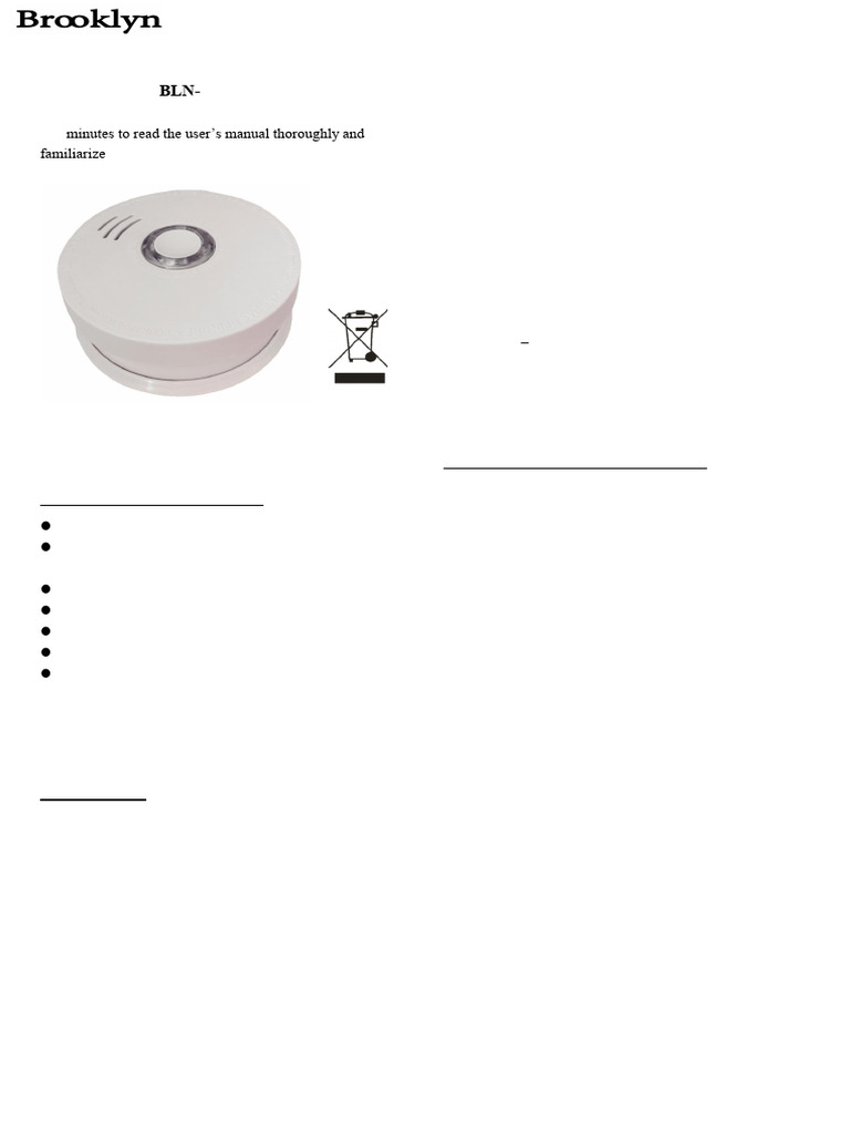 BLN-528A - User Manual Rev F | PDF | Fires | Basement