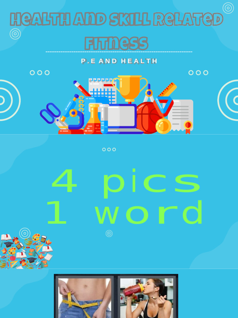 Skill Related and Health Related Ppt | PDF | Physical Fitness ...