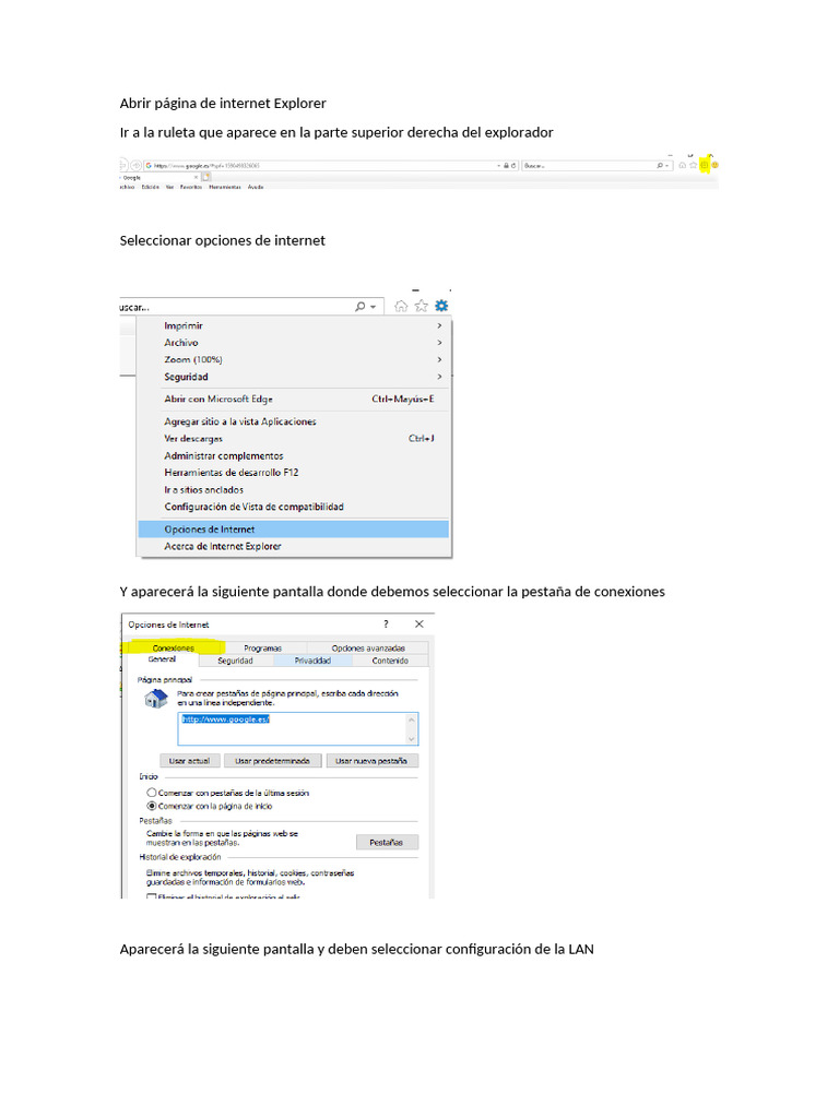 Configuracion Proxy Acciona | PDF