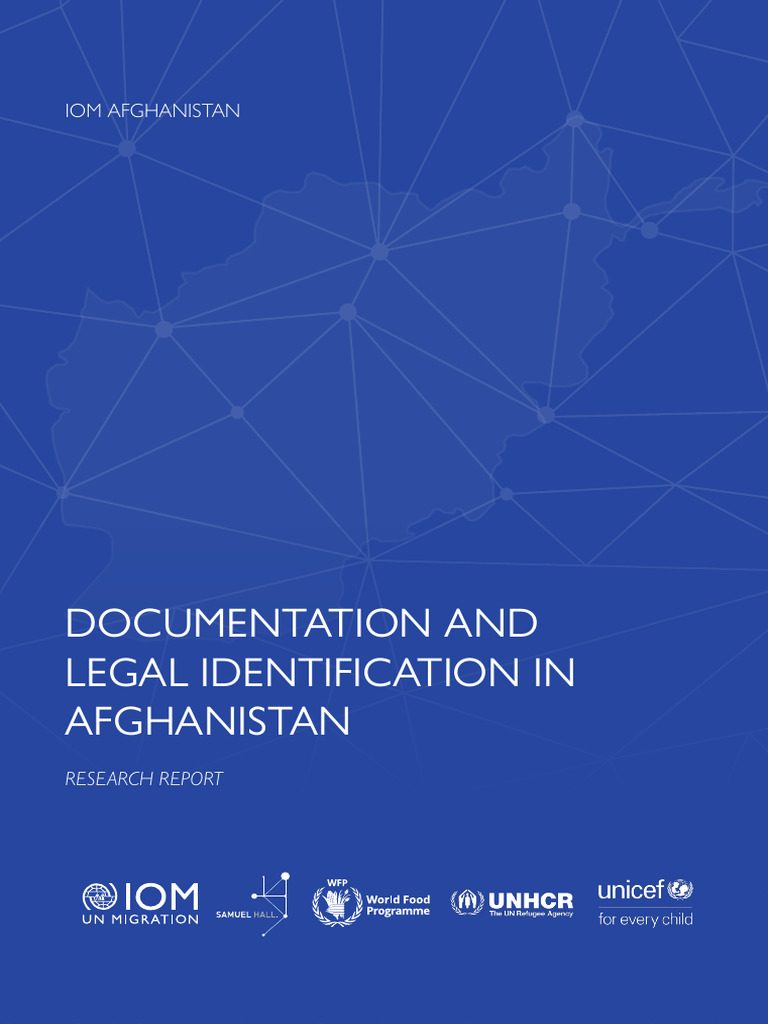 Documentation and Legal Identification in Afghanistan - 0 - 0 | PDF ...