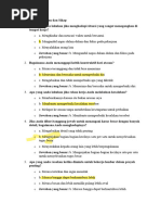 Contoh Soal Pre-Test dan Post-Test | PDF