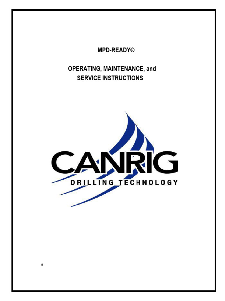 Manual Manifold MPD FULL | PDF | Valve | Actuator
