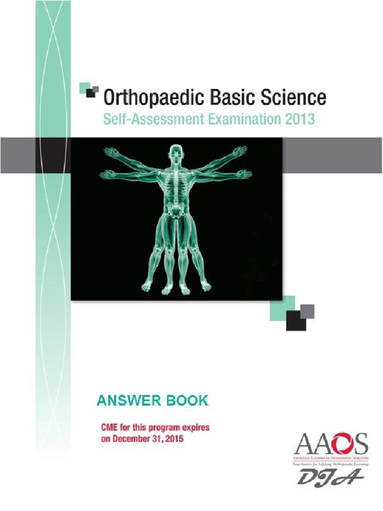 Aaos Basic Sciences Ortho | PDF | Bone | Wear