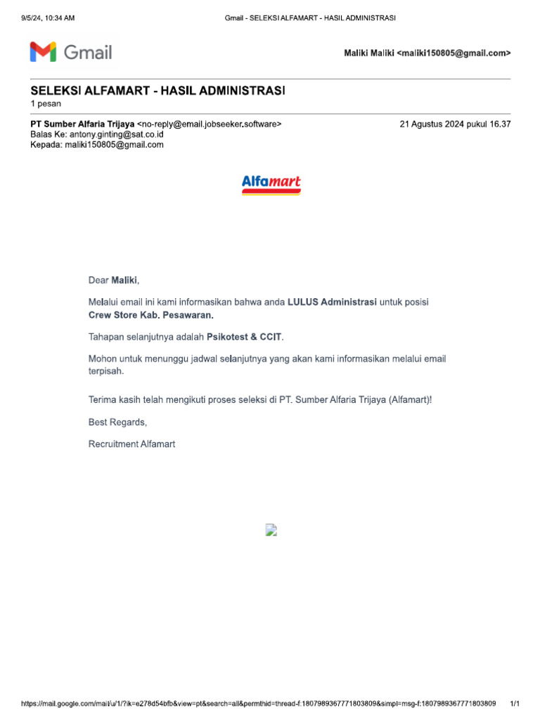Alamat Email | PDF