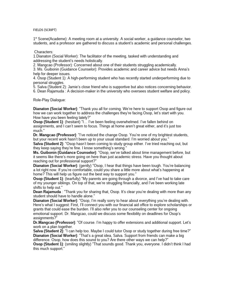 FIELDS.SCRIPT | PDF | Occupational Burnout | Applied Psychology