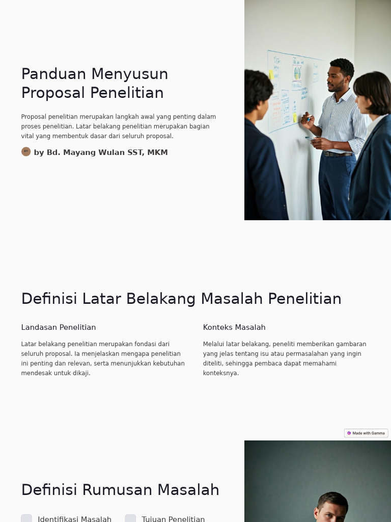 Panduan Menyusun Proposal Penelitian | PDF
