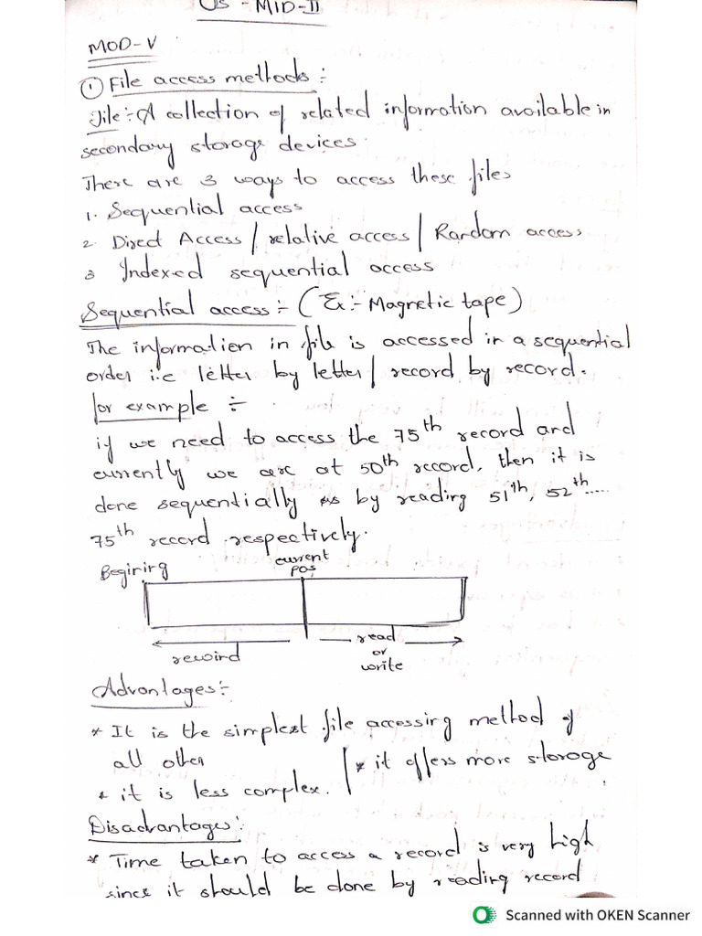 Os Mod 5 Mid 2 | PDF
