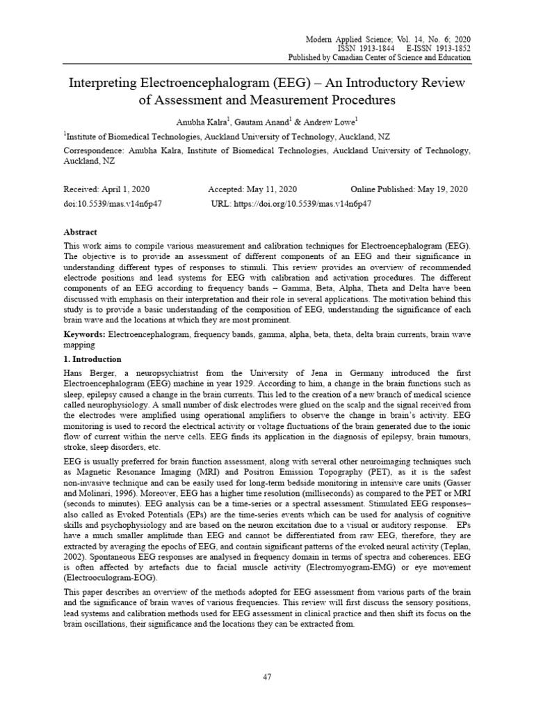 Interpreting_Electroencephalogram_EEG_-_An_Introdu | PDF ...