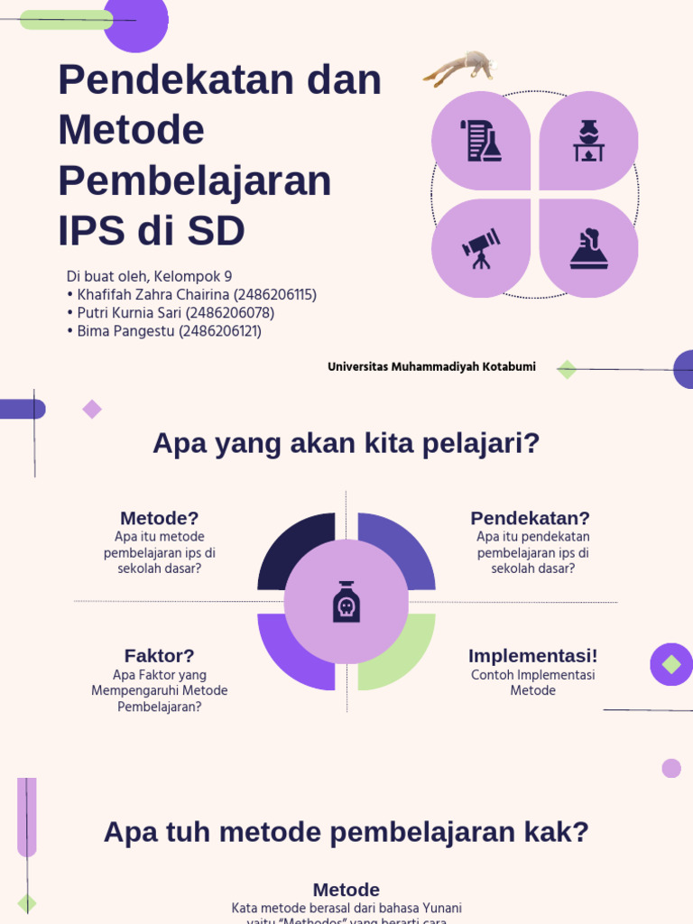 Metode Pembelajaran IPS SD | PDF