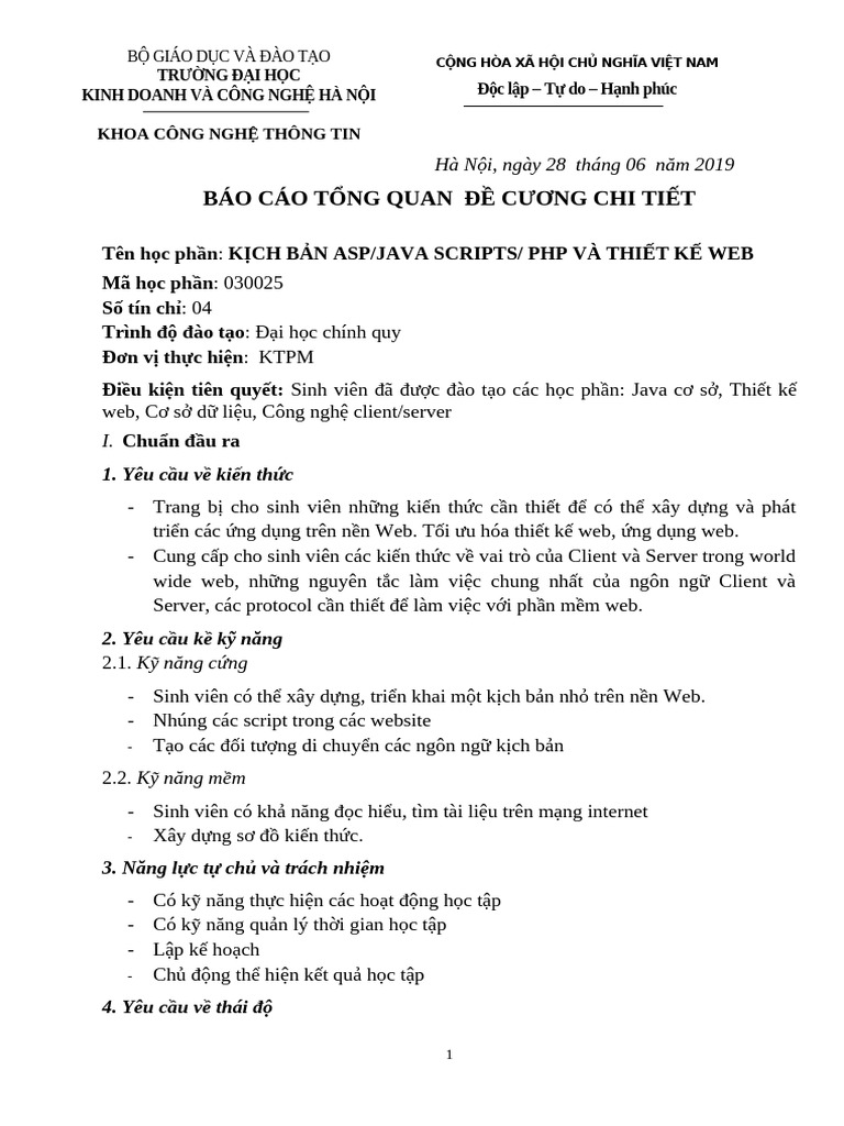 Bao Cao Tong Quan | PDF