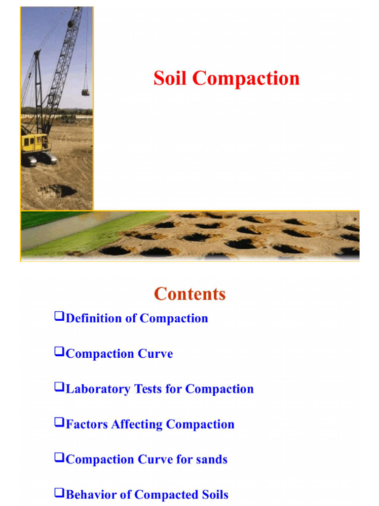 4.Soil Compaction | PDF