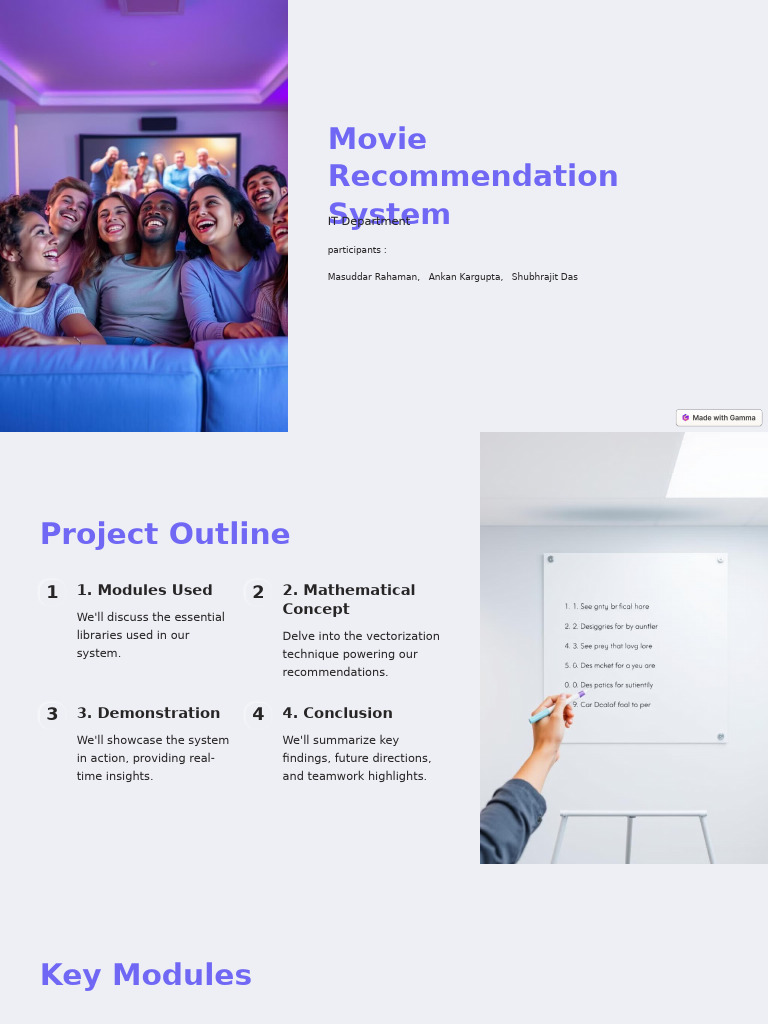 Movie Recommendation System Overview | PDF | Information Science ...