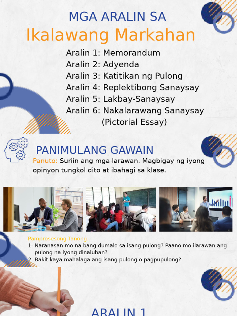 1 Pagsulat NG Memorandum | PDF