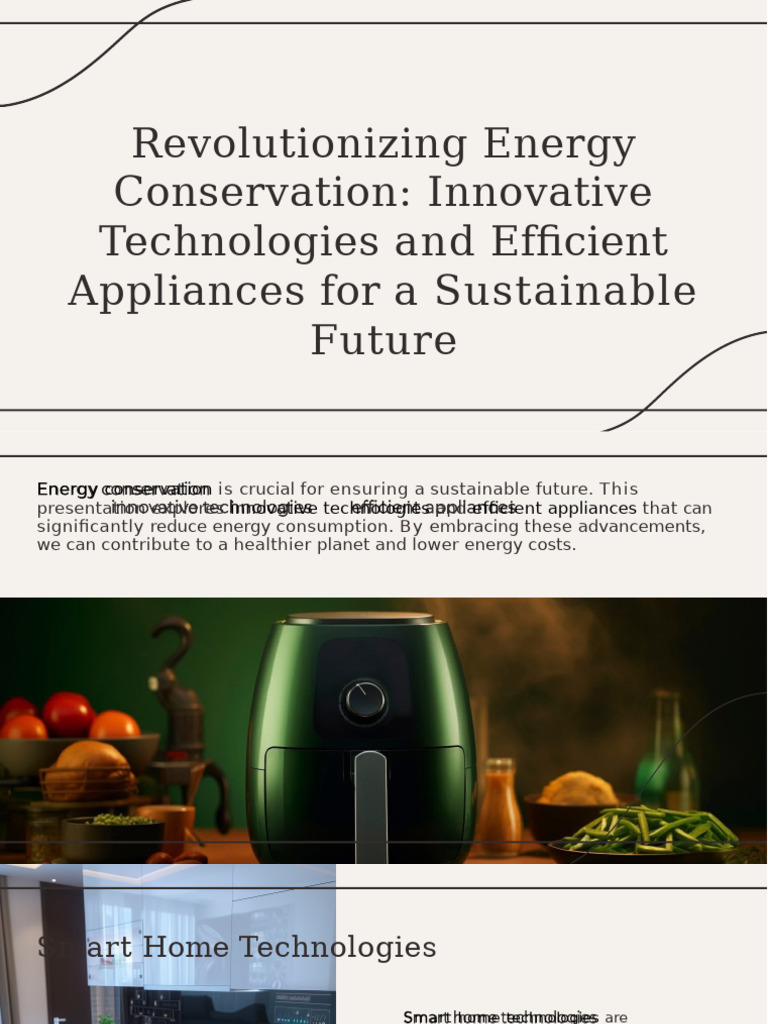 Slidesgo Revolutionizing Energy Conservation Innovative Technologies ...