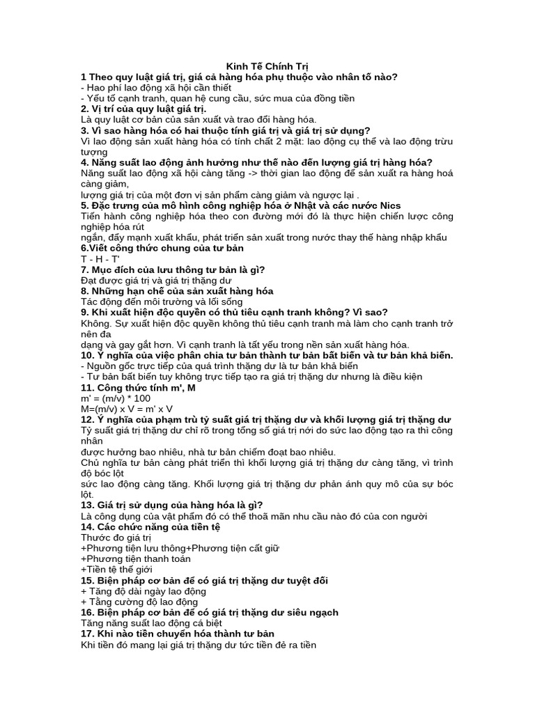 KTCT - TLN - TL | PDF