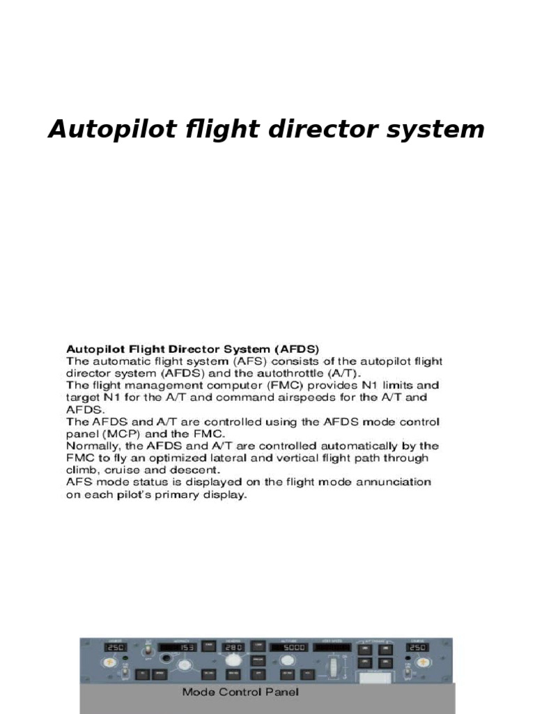 Autopilot | PDF