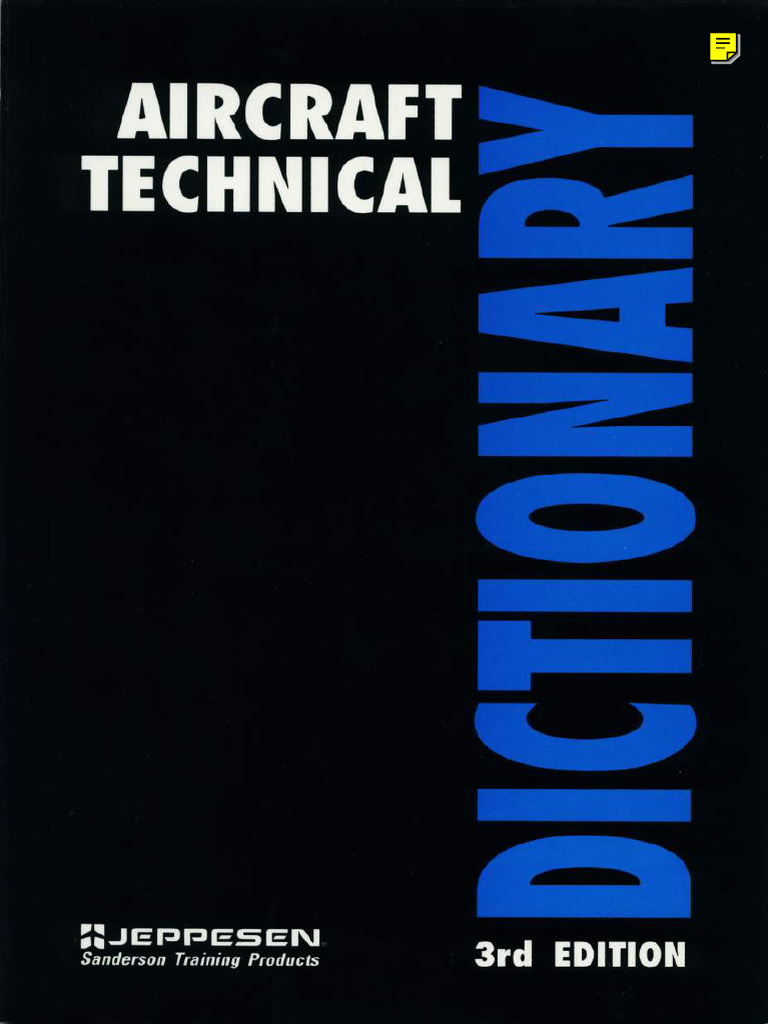 Aircraft Technical Dictionary | PDF
