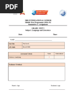 MYP Personal Project Report Example | PDF | Data Analysis | Social Science