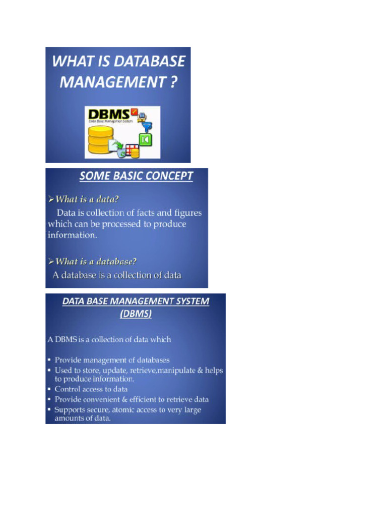 Database Management in Construction 1 | PDF