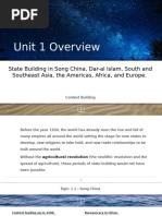 AP World History - Unit 1 Study Guide | PDF | China | World Politics