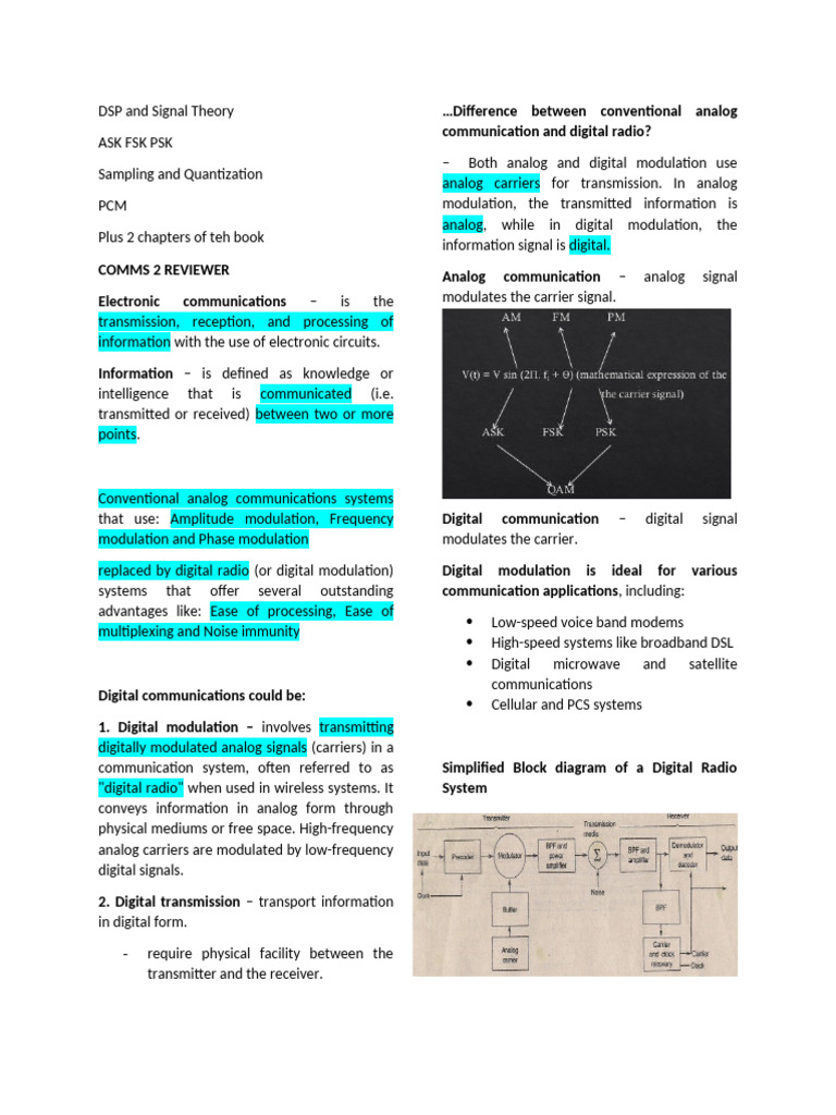 COMMS2CONCEPT | PDF | Modulation | Frequency Modulation