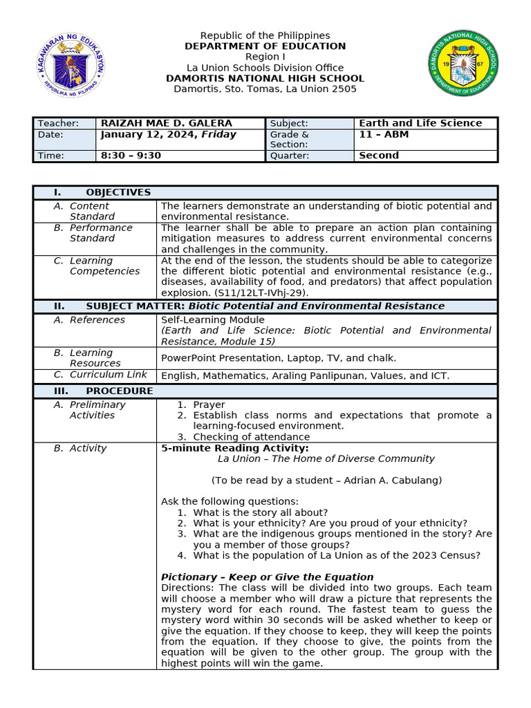 COT-2 | PDF | Ecosystem | Natural Environment