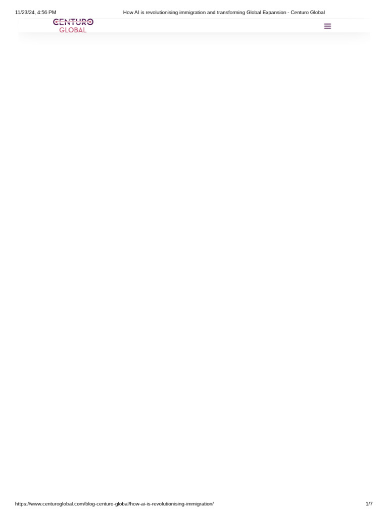 Centuro Global | PDF | Artificial Intelligence | Intelligence (AI) & Semantics