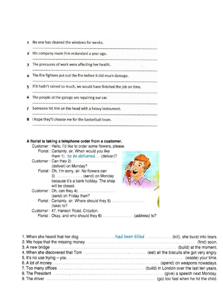 Reported Speech& Passive | PDF