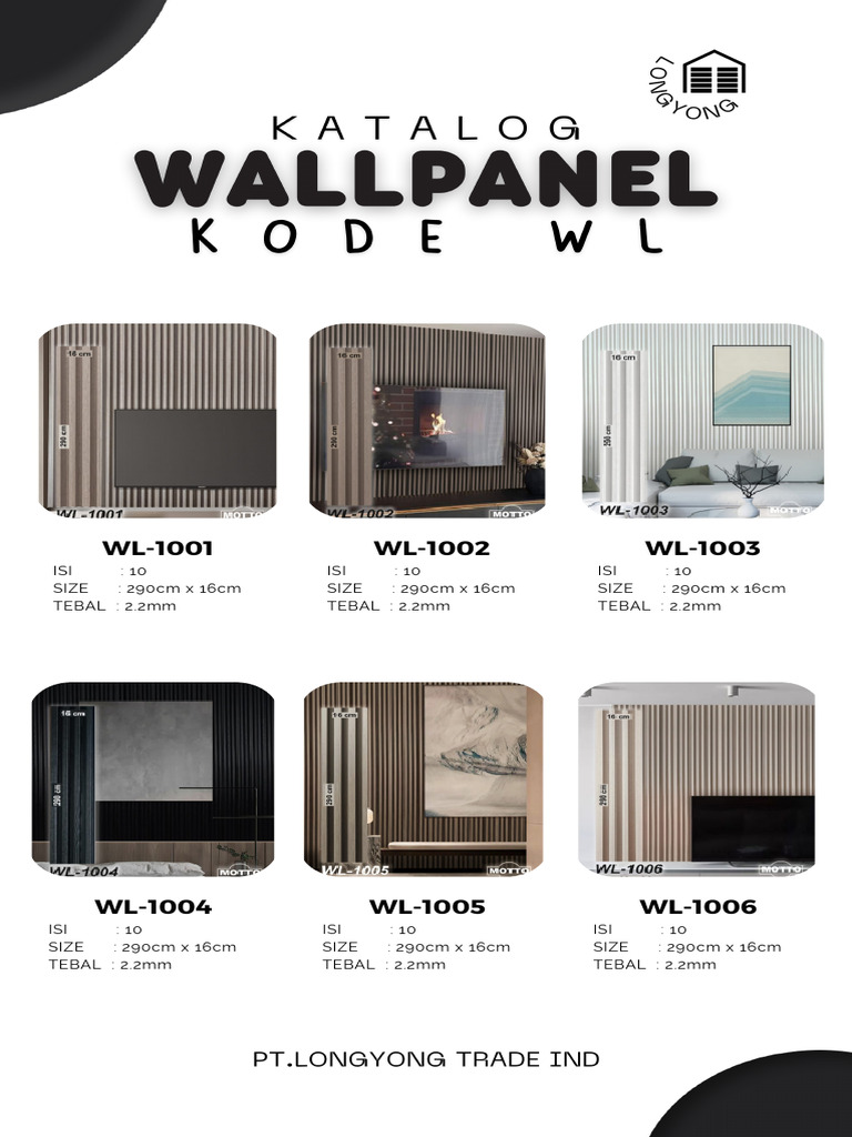 Wallpanel Kode WL 1 | PDF