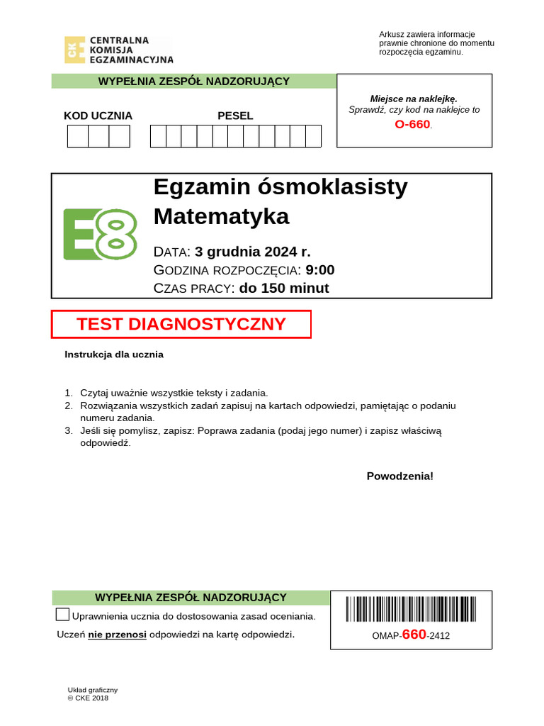 OMAP 660 X 2412 Zeszyt Zadan | PDF