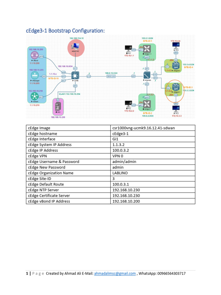 40-cEdge3-Bootstrap | PDF | Virtual Private Network | Computer Architecture