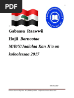 Karoora Waggaa BBO 2018 After Mgt | PDF