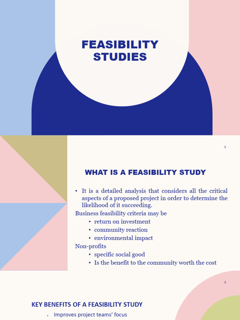 Feasibility Studies | PDF | Feasibility Study | Marketing Research
