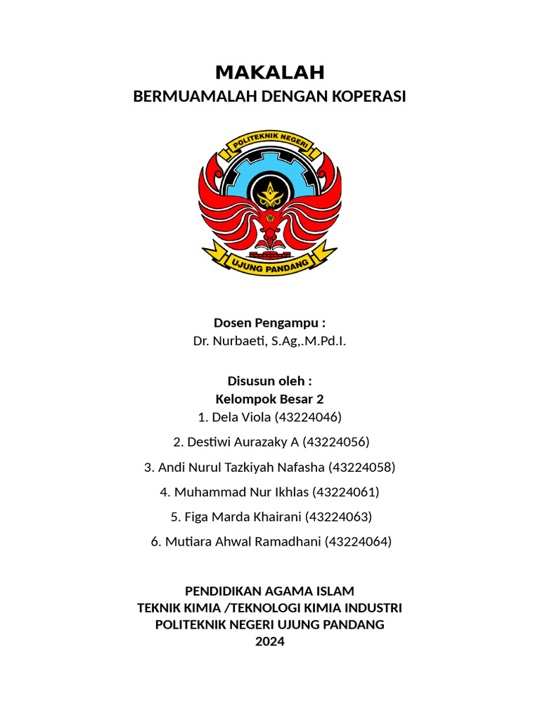 Makalah KB 1 | PDF