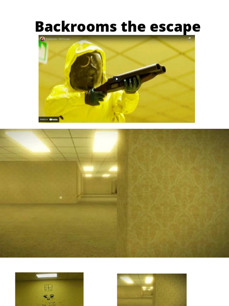 Backrooms The Escape Free Presentation | PDF