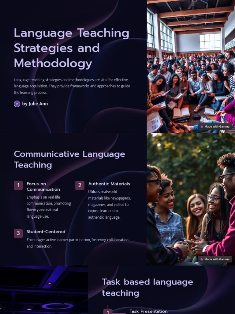 Language Teaching Strategies and Methodology | PDF | Learning ...