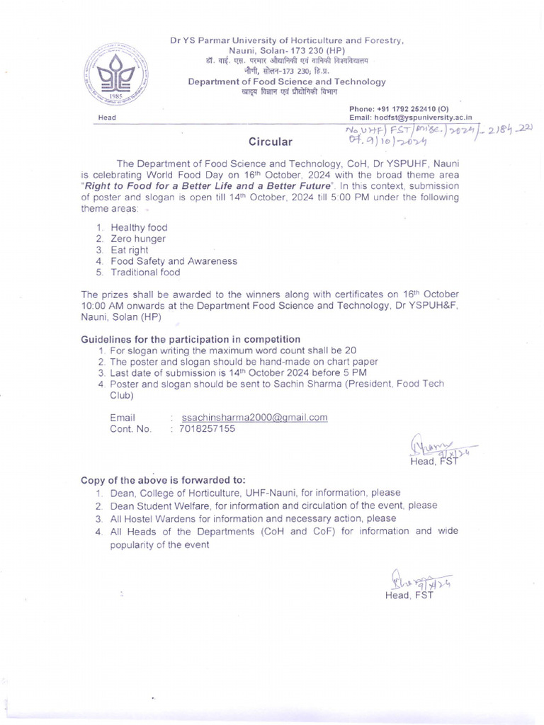 Circular | PDF