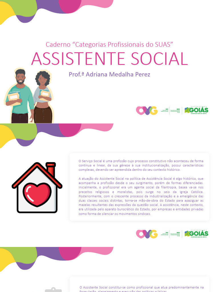 Funções do Assistente Social no SUAS | PDF | Trabalho social | Sociologia