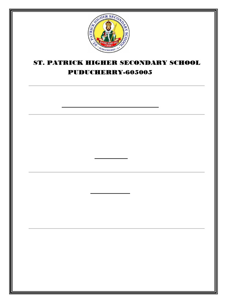 Project front pages 11 | PDF