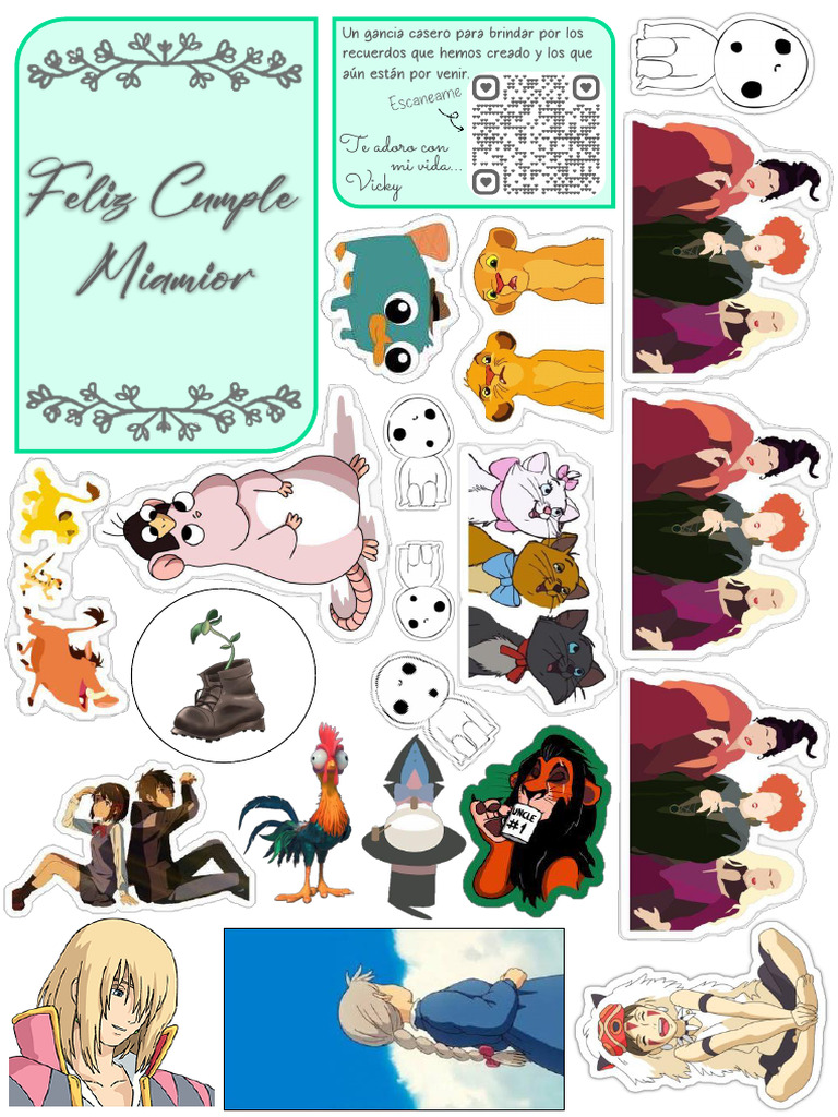 Plancha Stickers | PDF