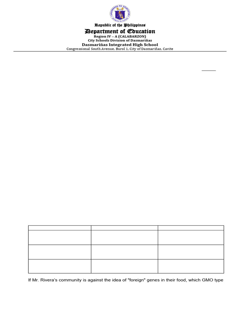 gmos | PDF | Genetically Modified Organism | Genetic Engineering