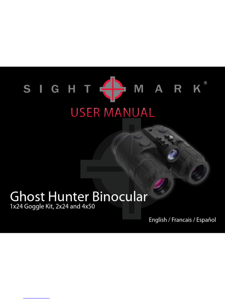 Ghost Hunter Night Vision Binoculars Guide | PDF | Infrared ...
