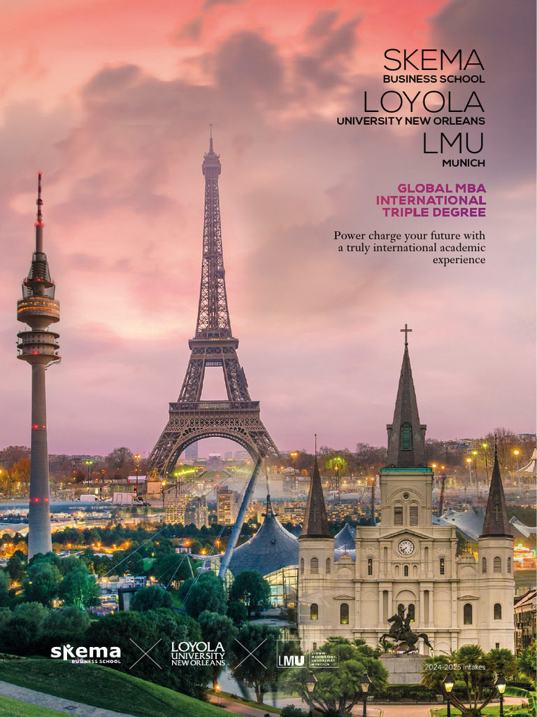 Brochure Global Mba Lmu 2024 | PDF | Business | Economies