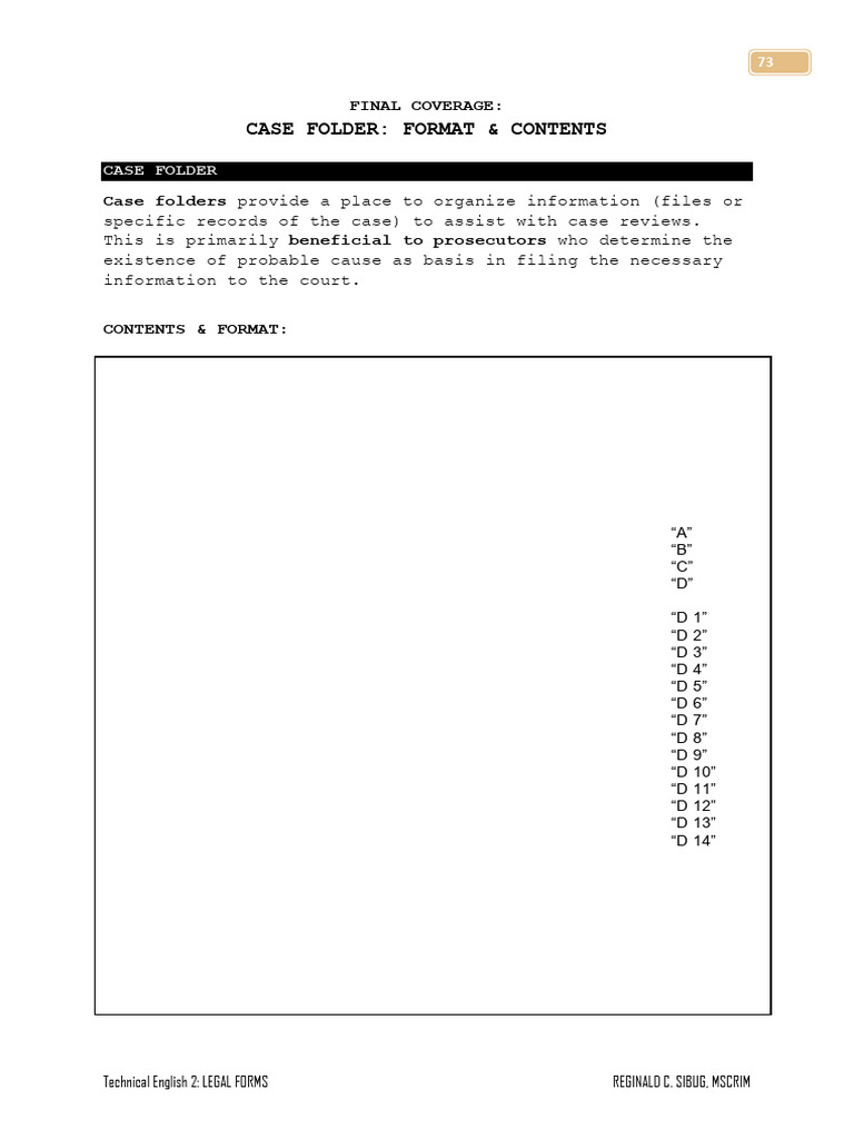 Final-LEGAL-FORMS | PDF | Digital Forensics | Fingerprint