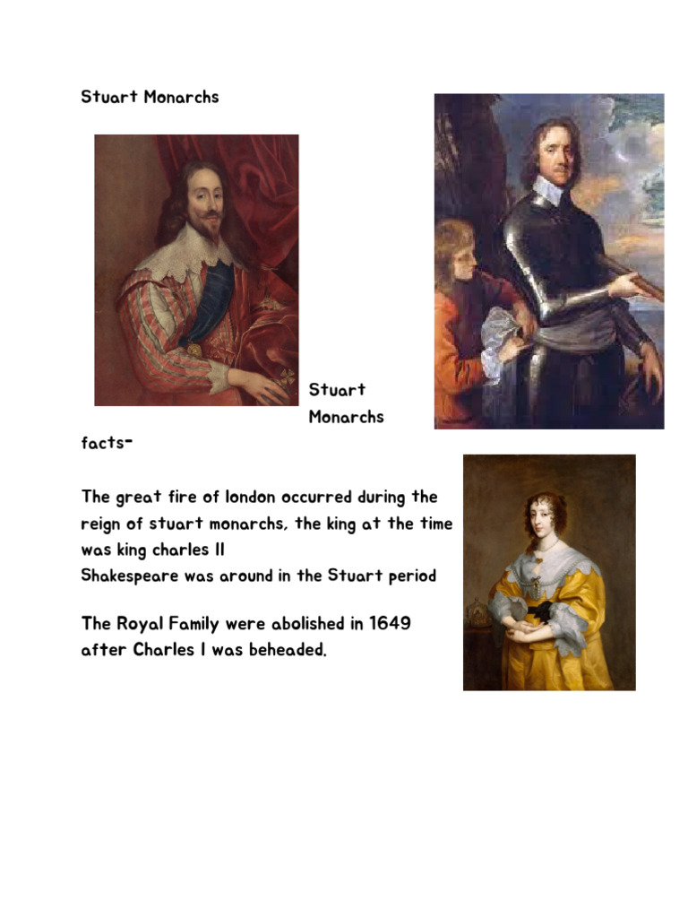 Stuart Monarchs | PDF