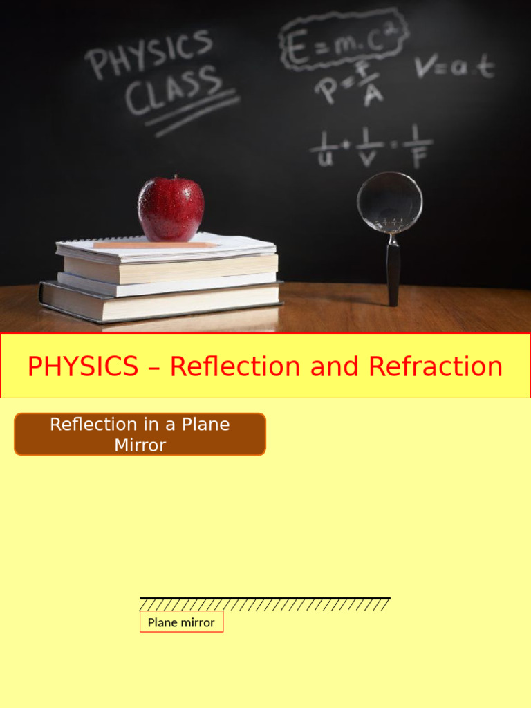 Reflection and Refraction Basics | PDF | Refraction | Reflection (Physics)